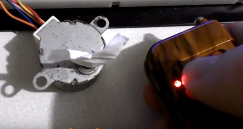 How To Control Stepper Motor With A Remote Control Module Visuino Visual Development For Arduino
